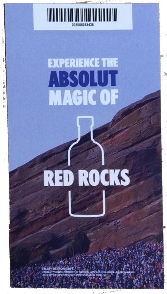 RED ROCKS 2022 Collector Series Design 2/4 Thomas Rhett – Posterflip.com