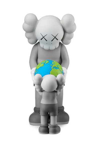KAWS - "The Promise" Grey Vinyl Figure - 2022 – Posterflip.com